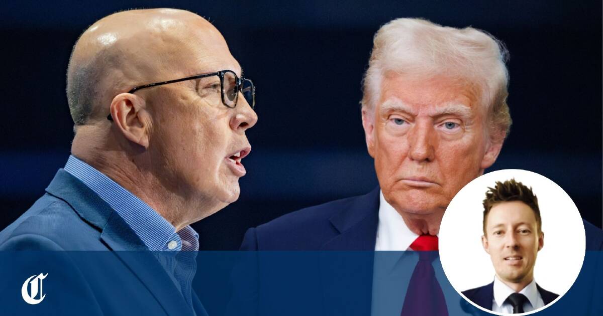 Opinion | Peter Dutton should stay away from Donald Trump if elected ...
